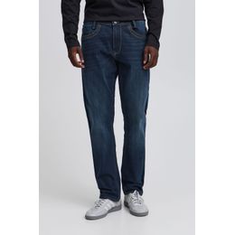 5-Pocket-Hose Blend "BHBlizzard", Herren, Gr. 30, L&auml;nge 34, blau (denim dunkelblau), Jeans, 98% Baumwolle, 2% Elasthan, unifarben, regular fit normal, Hosen 5-Pocket-Hose, Jeanshose mit normalem Bund und schmalem Bein - Blizzard Fit