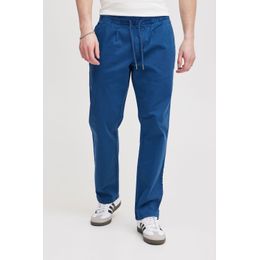 Chinohose Blend "BHPants", Herren, Gr. M, US-Gr&ouml;&szlig;en, blau (navy peony), Web, 98% Baumwolle, 2% Elasthan, unifarben, relaxed fit lang, Hosen Chinohose, Stoffhose mit elastischem Bund und Kordeln - Regular Fit