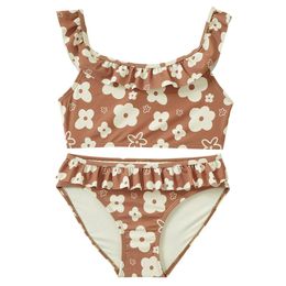 Yigga M&auml;dchen Bikini mit Blumen-Allover