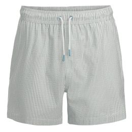 VanVaan Herren Badeshorts mit Seersucker-Streifen