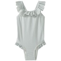 Topomini Baby Badeanzug mit Seersucker-Streifen