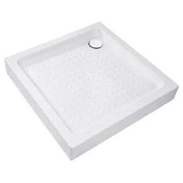 Eckduschwanne Welltime "Trento", wei&szlig;, B:90cm H:15cm T:90cm, Duschwannen