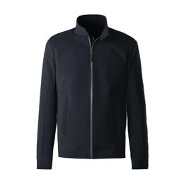 JOOP! Blouson JOOP "Vicente", Herren, Gr. 54, dunkelblau, Web, Obermaterial: 100% Polyester, unifarben, regular fit normal, mit Knopf angesetztes B&uuml;ndchen, Jacken Blouson, Stehkragen mit Druckkn&ouml;pfen