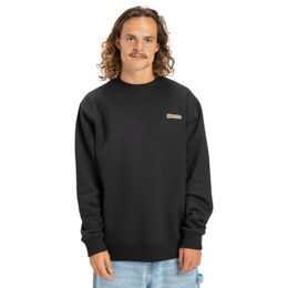 Sweatshirt DC Shoes "Patch It", Herren, Gr. L, schwarz, Obermaterial: 60% Baumwolle, 40% Polyester., Sweatshirts Sweatshirt