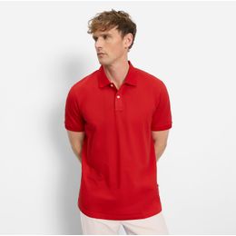 Poloshirt OLYMP "Casual", Herren, Gr. L, rot, Piqu&eacute;, Obermaterial: 100% Baumwolle, Shirts