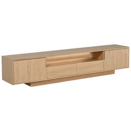 Livetastic Lowboard Lofty Lou, Eiche, Holz, Eiche, furniert, teilmassiv,furniert, teilmassiv, 2 Schublade(n) Schubladen, 200x45x40 cm, Holzm&ouml;bel, Kleinm&ouml;bel Holz, Holzkommoden, Lowboards Holz