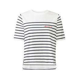 Lascana Shirt female size XS/S Orange / Black / White