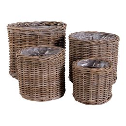 Korbset Bogor Baskets Braun, 4er Set