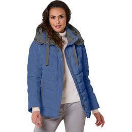 CREATION L PREMIUM Damen Daunenjacke mit Westen-Funktion jeansblau Gr&ouml;&szlig;e 38