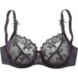 Lascana Damen B&uuml;gel-BH schwarz Gr&ouml;&szlig;e 75F