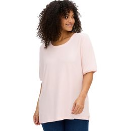 sheego Damen Shirt hellros&eacute; Gr&ouml;&szlig;e 44/46