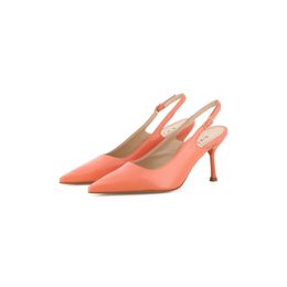 Evita PENELOPE Damen Sling Pumps - Glattleder Coralle - 45