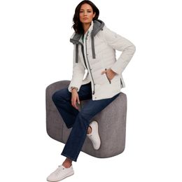 CREATION L PREMIUM Damen Daunenjacke mit Westen-Funktion ecru Gr&ouml;&szlig;e 36