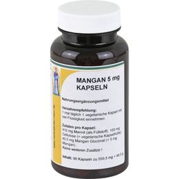 Reinhildis-Apotheke Mangan 5 mg Gluconat Kapseln 90 St