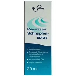 Blumenberg Meerwasser Schnupfenspray 20 ml