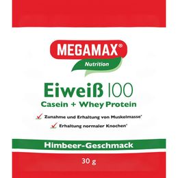 Eiweiss 100 Himbeer Megamax Pulver 30 g