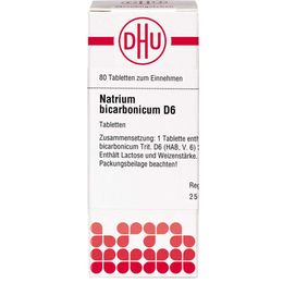 DHU-Arzneimittel Natrium Bicarbonicum D 6 Tabletten 80 St