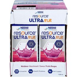 Resource Ultra Fruit Waldbeere fl&uuml;ssig 4X200 ml