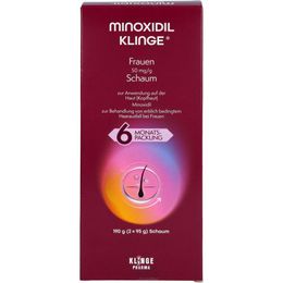 Minoxidil Klinge Frauen 50 mg/g Schaum 190 g