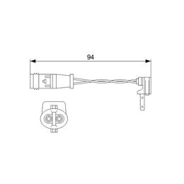 Bosch Bremsensatz, Scheibenbremse sg00000b1g Vorderachse bel&uuml;ftet 320mm 30mm f&uuml;r Mercedes