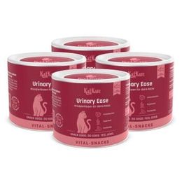 KatKare Vital Snacks Urinary Ease - Knusperkissen f&uuml;r das Harnwegssystem Deiner Katze mit blasensch&uuml;tzenden Wirkstoffen, Superfoods, Postbiotika und Omega-3 4x150 g