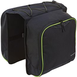 Fahrradtasche Prophete "Doppeltpacktasche", schwarz, Taschen, B/H/T: 33cm x 35cm x 11,5cm, Polyester, B:33cm H:35cm T:11,5cm