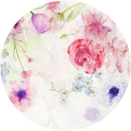 Fototapete Komar "Vlies selbstklebend - Floret - Gr&ouml;&szlig;e 125 x 125 cm", bunt, B:125m L:125m, Vlies, Tapeten, Wohnzimmer, Schlafzimmer