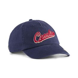 Flex Cap Puma "Tschechien ftblCulture Cap Erwachsene", Gr. onesize, navy blau, Oberseite: 100% Baumwolle. Unteres Visier: 100% Baumwolle. Schwei&szlig;band: 100% Baumwolle, Caps