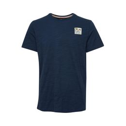 T-Shirt Blend "T-Shirt BHTee", Herren, Gr. M, blau (marineblaus), Obermaterial: 100% Baumwolle CO., Shirts T-Shirt