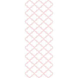 Vinyltapete queence "Quek - rosa", rot, B:0,9m L:2,5m, Vinyl, Tapeten, 90x250cm, selbstklebend, kinderleichte Anbringung,, Sticker