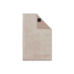JOOP! G&auml;stehandtuch JOOP "G&auml;stetuch J Joop Contour 1er Pack" Gr. S, orange (creme), B:30cm, Obermaterial: 100% Baumwolle CO., Handt&uuml;cher