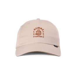 Flex Cap Djinns "Djinns Dad Cap Lazy Sunday", Gr. onesize, khaki, 100% Baumwolle, Caps