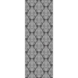 Vinyltapete queence "Estelle", grau, B:0,9m L:2,5m, Vinyl, Tapeten, 90x250cm, selbstklebend, kinderleichte Anbringung,, Sticker