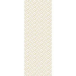 Vinyltapete queence "Domino", gelb, B:0,9m L:2,5m, Vinyl, Tapeten, 90x250cm, selbstklebend, kinderleichte Anbringung,, Sticker