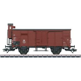 M&auml;rklin G&uuml;terwagen M&Auml;RKLIN "M&auml;rklin Gedeckter G&uuml;terwagen G 10 - 48820", braun, Modelleisenbahn-Fahrzeuge, KinderB:3,5cm H:5cm L:11cm, Kunststoff, Metall, Made in Europe, B:3,5cm H:5cm L:11cm