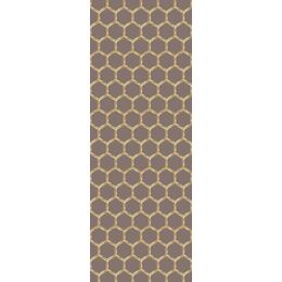 Vinyltapete queence "Melanie", gold, B:0,9m L:2,5m, Vinyl, Tapeten, 90x250cm, selbstklebend, kinderleichte Anbringung,, Sticker