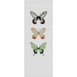 Livingwalls Fototapete LIVING WALLS "Walls by Patel Buzz Panels 2", grau, B:1m L:2,7m, Vlies, Tapeten, Vlies, Wand, Schr&auml;ge