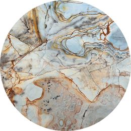 Vliestapete Komar "Vlies selbstklebend - Marble Sphere - Gr&ouml;&szlig;e 125 x 125 cm", bunt, B:125m L:125m, Vlies, Tapeten, Wohnzimmer, Schlafzimmer