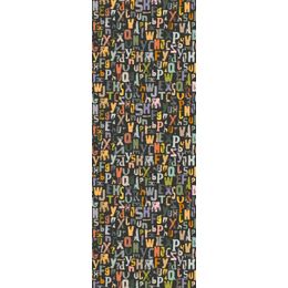 Vinyltapete queence "Fergan", bunt, B:0,9m L:2,5m, Vinyl, Tapeten, 90x250cm, selbstklebend, kinderleichte Anbringung,, Sticker