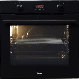 Amica Einbaubackofen "EBX 943 600 S", Energieeffizienz: A (A+++-D), schwarz, B:59,5cm H:59,5cm T:57,5cm, Back&ouml;fen, Komfortables Backen mit klarer Sicht und einfacher Reinigung, Einbaubackofen