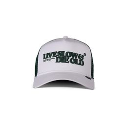 Trucker Cap Djinns "Djinns Trucker Cap HFT LSDO", Herren, Gr. onesize, wei&szlig;, 60% Baumwolle, 40% Polyester, Caps