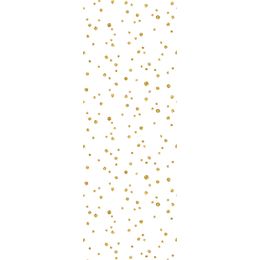 Vinyltapete queence "Paula", wei&szlig;, B:0,9m L:2,5m, Vinyl, Tapeten, 90x250cm, selbstklebend, kinderleichte Anbringung,, Sticker