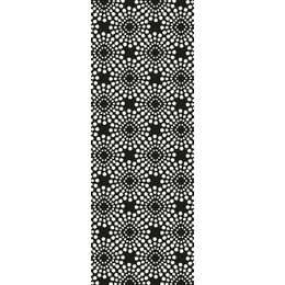 Vinyltapete queence "Tomek", schwarz, B:0,9m L:2,5m, Vinyl, Tapeten, 90x250cm, selbstklebend, kinderleichte Anbringung,, Sticker