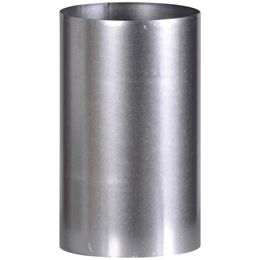 Ofenrohr FIREFIX, silber (silberfarben), B:15,2cm H:100cm L:15,2cm, Stahlblech, Rohre, feueraluminiert, 250 mm lang