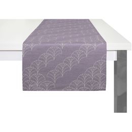 Tischl&auml;ufer Adam "Argentinian Criolla Light" Gr. 1, lila, B:50cm L:150cm, Baumwolle, Tischdecken