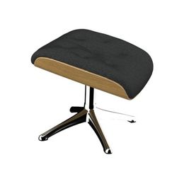 Fu&szlig;hocker FLEXLUX "Volden Beinst&uuml;tze, pflegeleicht, skandinavisches Design, hoher Komfort", grau (dervit grau), B:44cm H:39cm T:35cm, 100% Polyester, Hocker, Fu&szlig;hocker, f&uuml;r Beinauflage zur besseren Entspannung, robuster Alu Fu&szlig;, Holzrahmen
