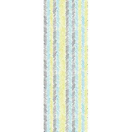 Vinyltapete queence "Rosalind", gelb, B:0,9m L:2,5m, Vinyl, Tapeten, 90x250cm, selbstklebend, kinderleichte Anbringung,, Sticker