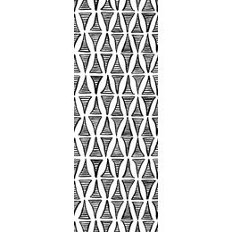 Vinyltapete queence "Ellen", schwarz, B:0,9m L:2,5m, Vinyl, Tapeten, 90x250cm, selbstklebend, kinderleichte Anbringung,, Sticker