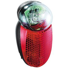 Busch & M&uuml;ller Fahrrad-R&uuml;cklicht BUSCH + M&Uuml;LLER "Seculite Plus", schwarz, Fahrradlampen