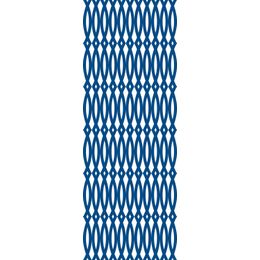 Vinyltapete queence "Frederick", blau, B:0,9m L:2,5m, Vinyl, Tapeten, 90x250cm, selbstklebend, kinderleichte Anbringung,, Sticker